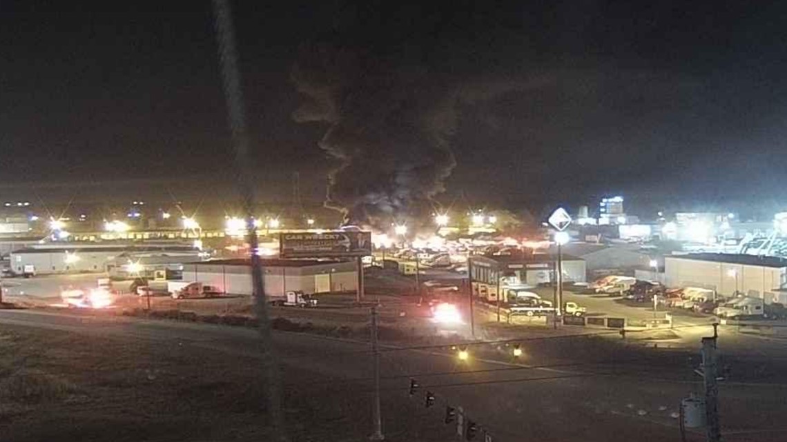 Trucking company offers $30,000 reward for arrest in massive semi fire ...