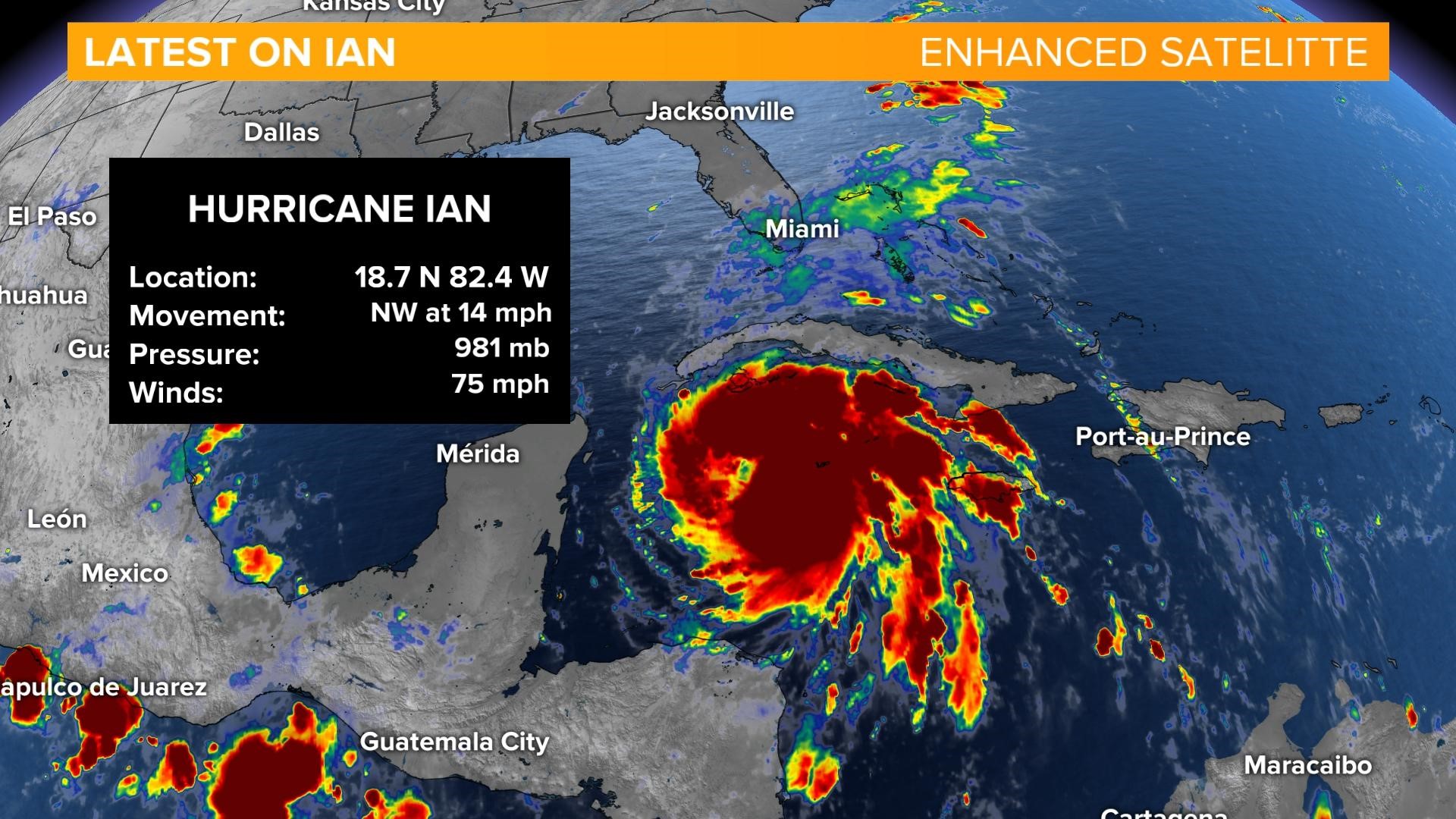 Latest on Hurricane Ian as of Monday, Sept. 26, 2022 | wthr.com