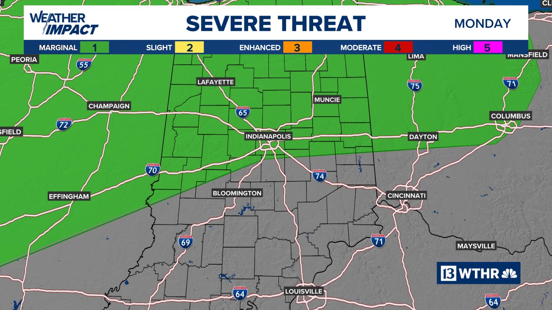 Active start to the work week in central Indiana | 13Weather Blog ...