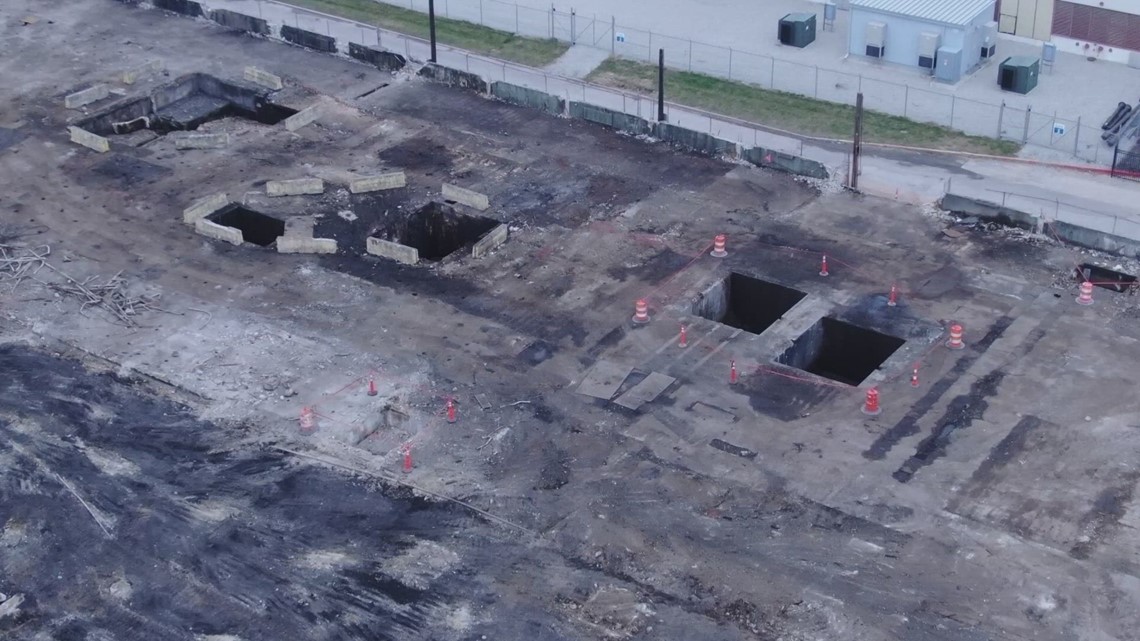 Downtown Indianapolis park developer finds human remains on project ...