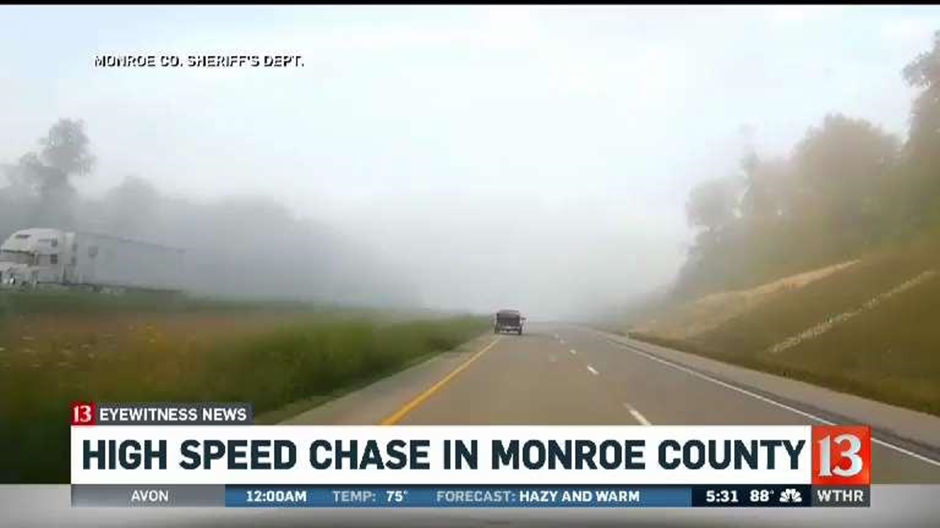 Monroe County Sheriff releases video of high-speed chase and crash ...