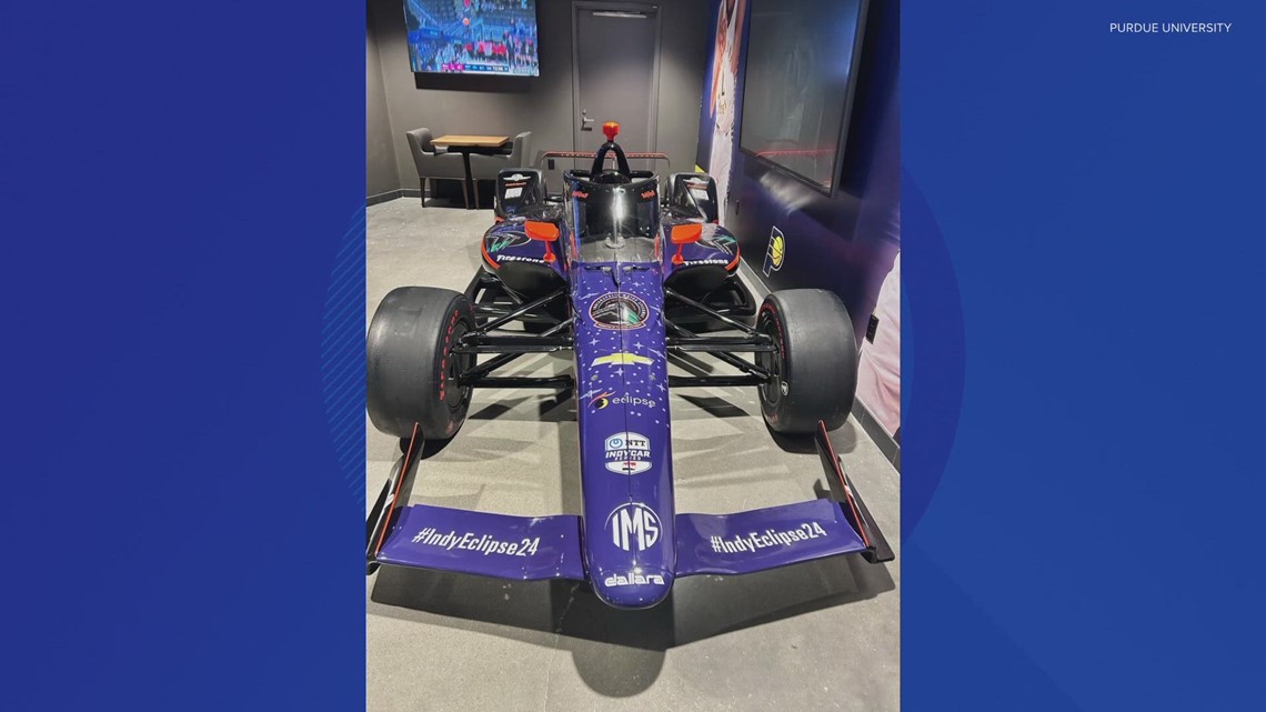 Purdue unveils special livery on show car for upcoming total solar ...