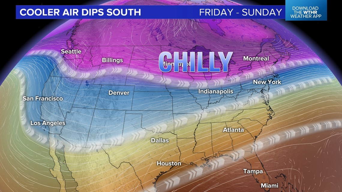 Weather blog: Chilly change lasts through the weekend | wthr.com