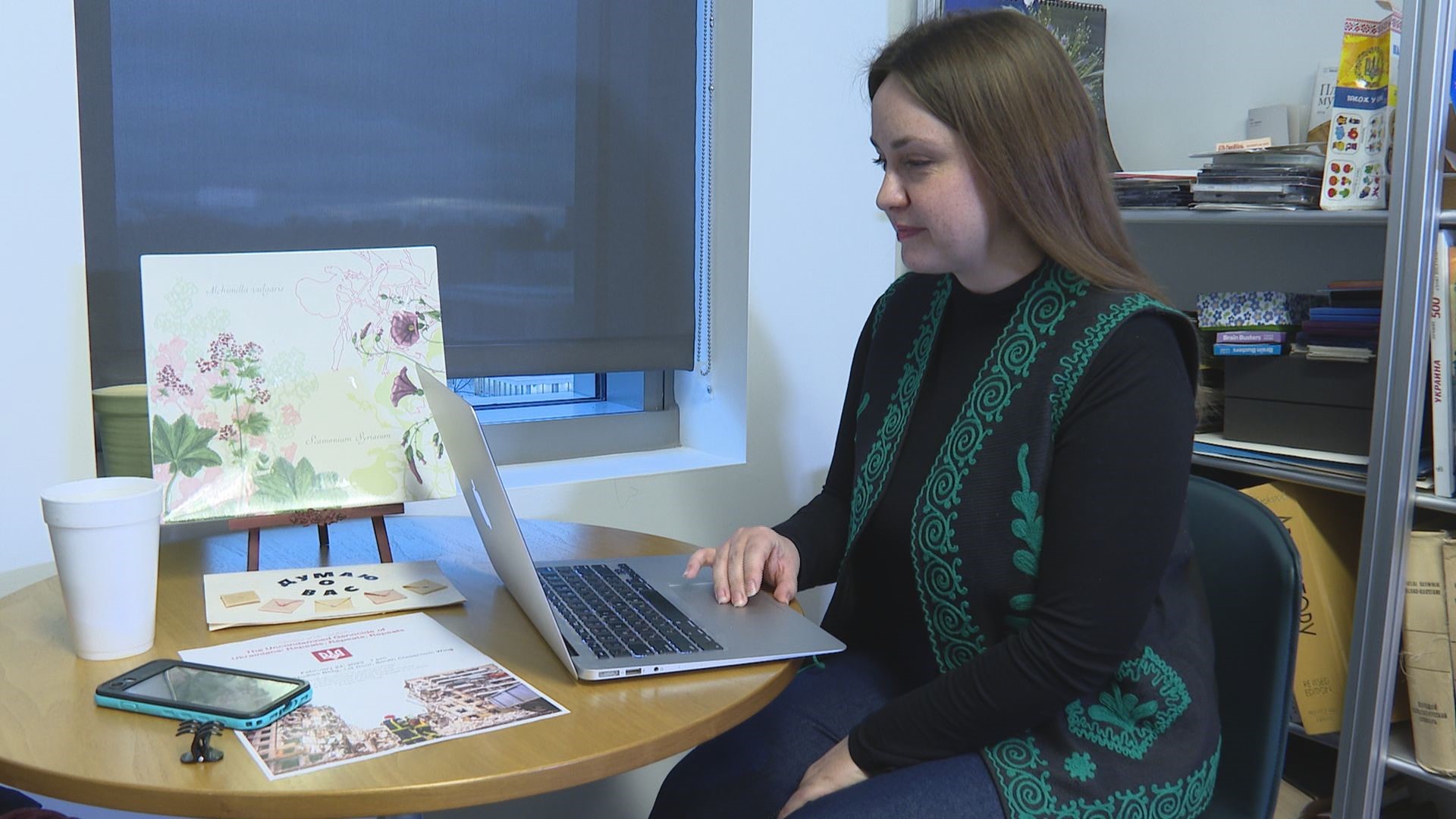 Ukrainian student at IU works to preserve her country's history | wthr.com