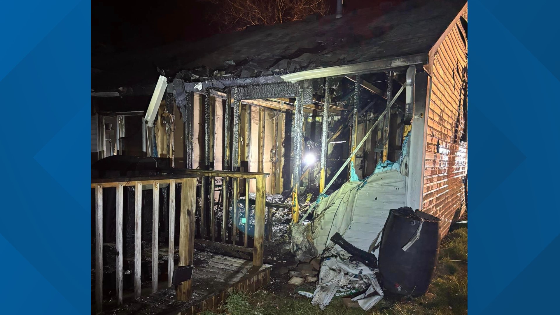 Arson suspect arrested after Fortville fire | wthr.com