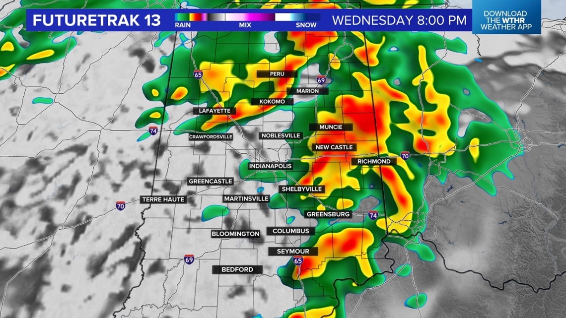 Windy, warm and stormy at times in central Indiana | wthr.com