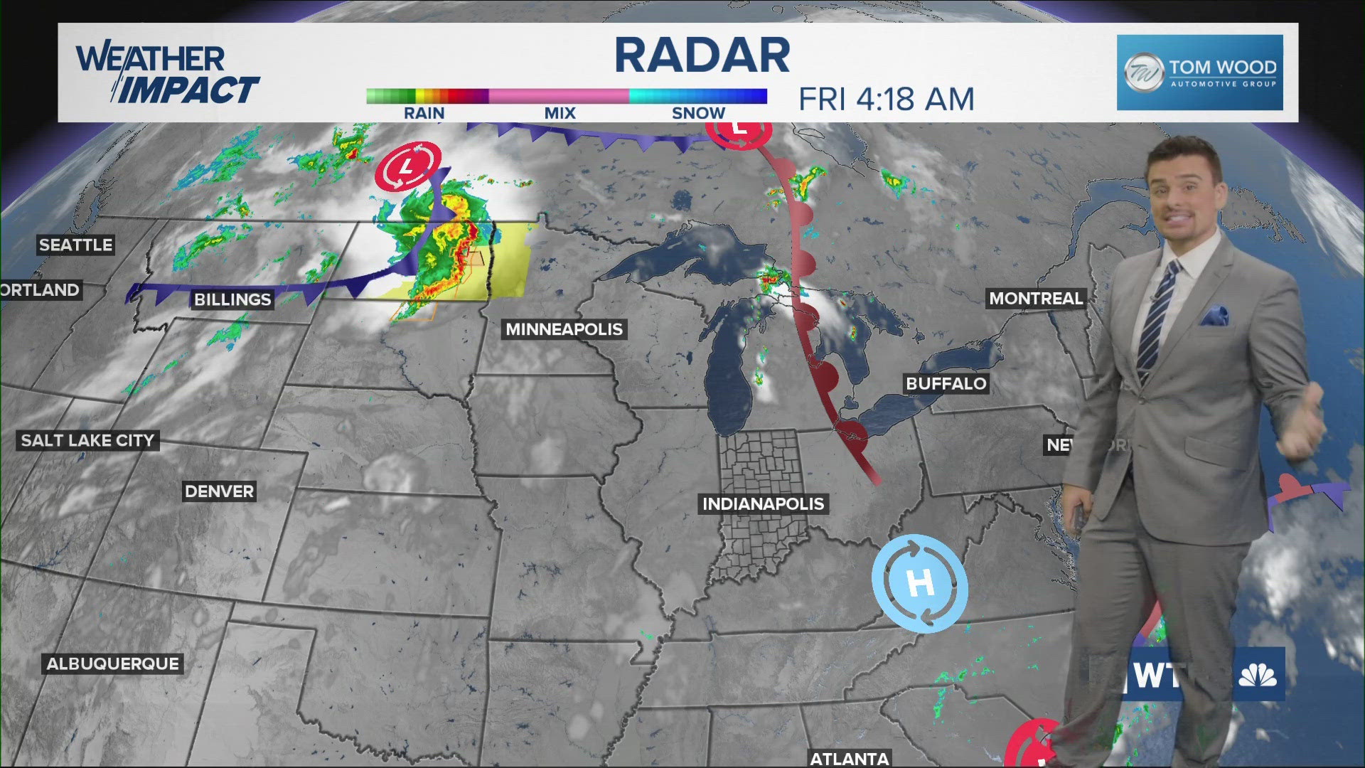 Indiana faces scattered rain and storms through Wednesday | wthr.com