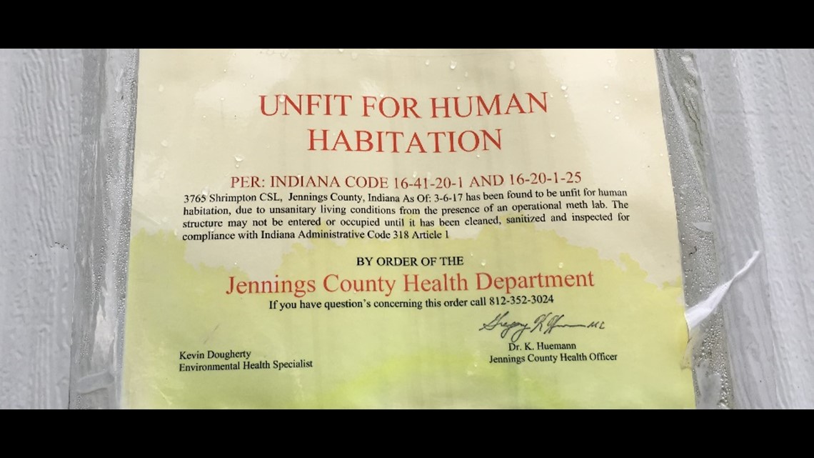 Angry homeowners suing Indiana for allowing them to move into a meth ...