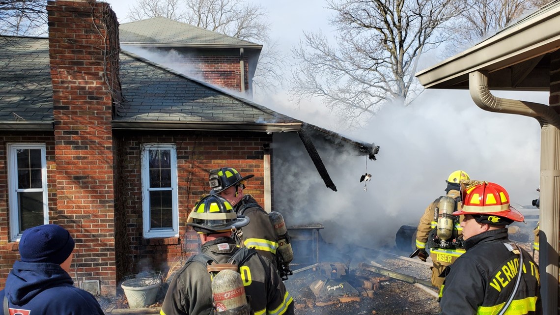 Fortville police officers save children from house fire | wthr.com