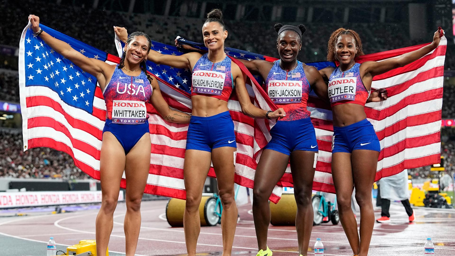 Cole Hocker, Lynna Irby-Jackson both win gold in Tokyo | wthr.com