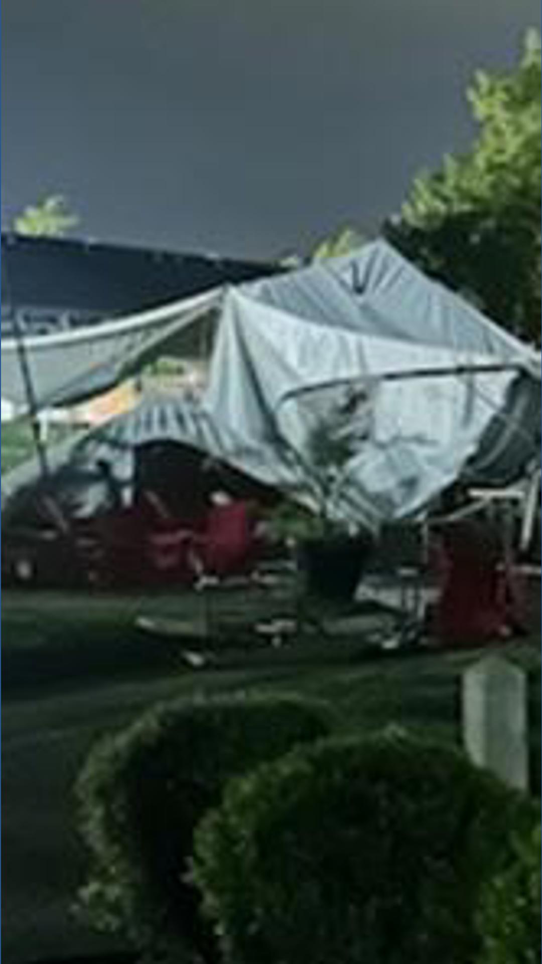 Trees downed, docks damaged during storms at Fourwinds Marina in Monroe ...