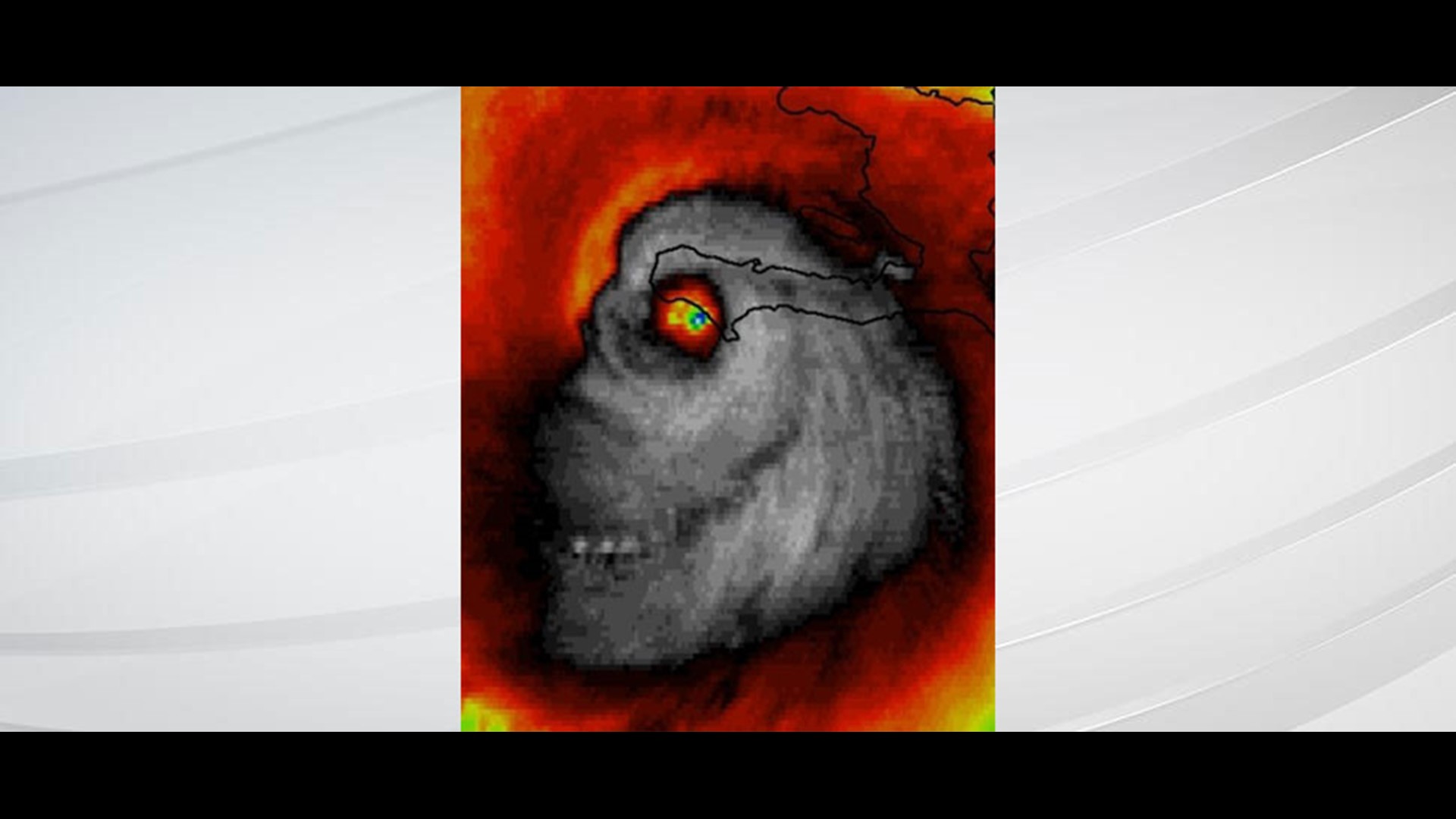 Check out this creepy radar image of Hurricane Matthew | wthr.com