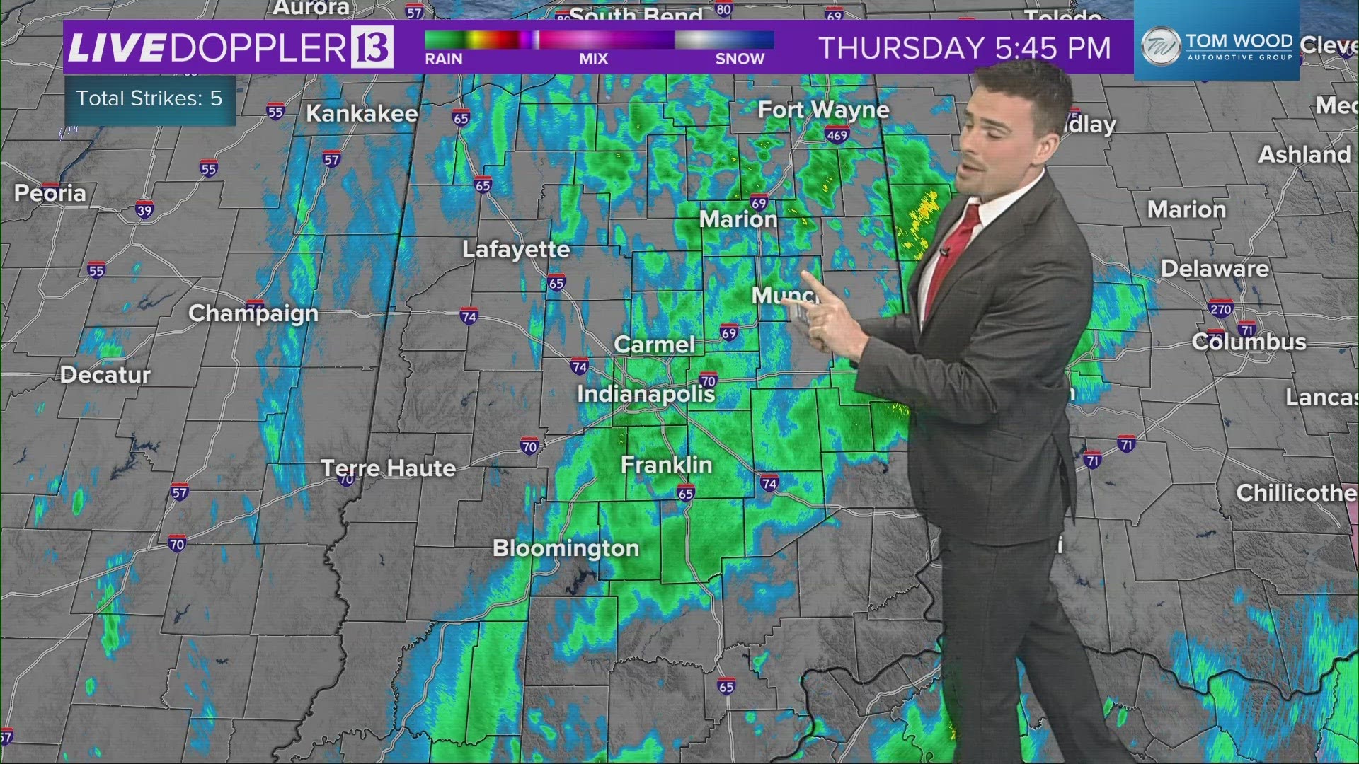 Live Doppler 13 Forecast | 5:30 p.m. update, April 11, 2024 | wthr.com