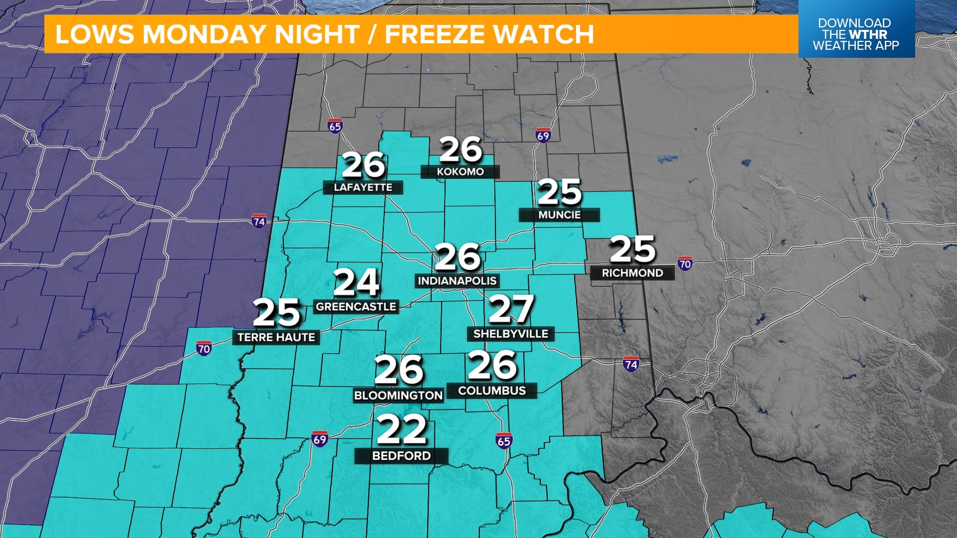 Live Doppler 13 Weather Blog | Halloween brings mixed showers | wthr.com