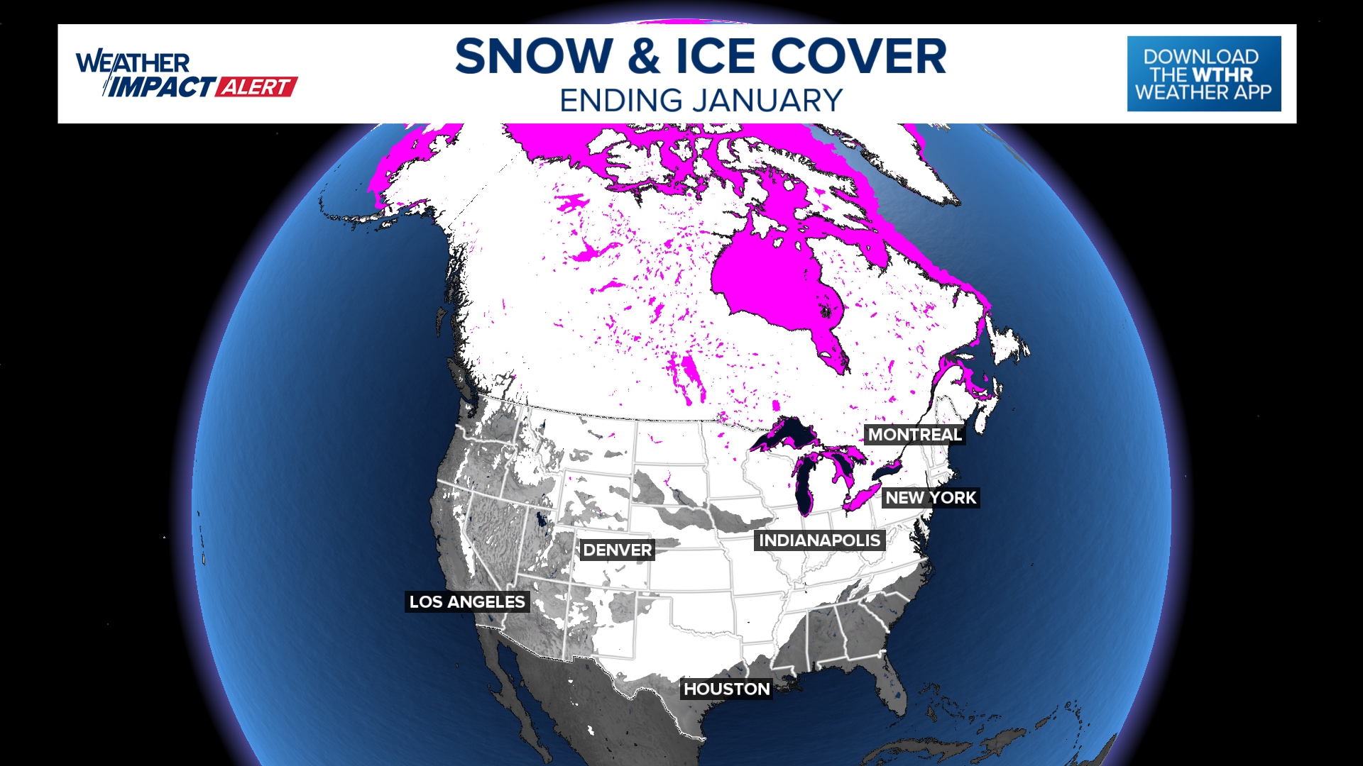 Cold snowpack over the south is keeping Indiana colder for longer ...