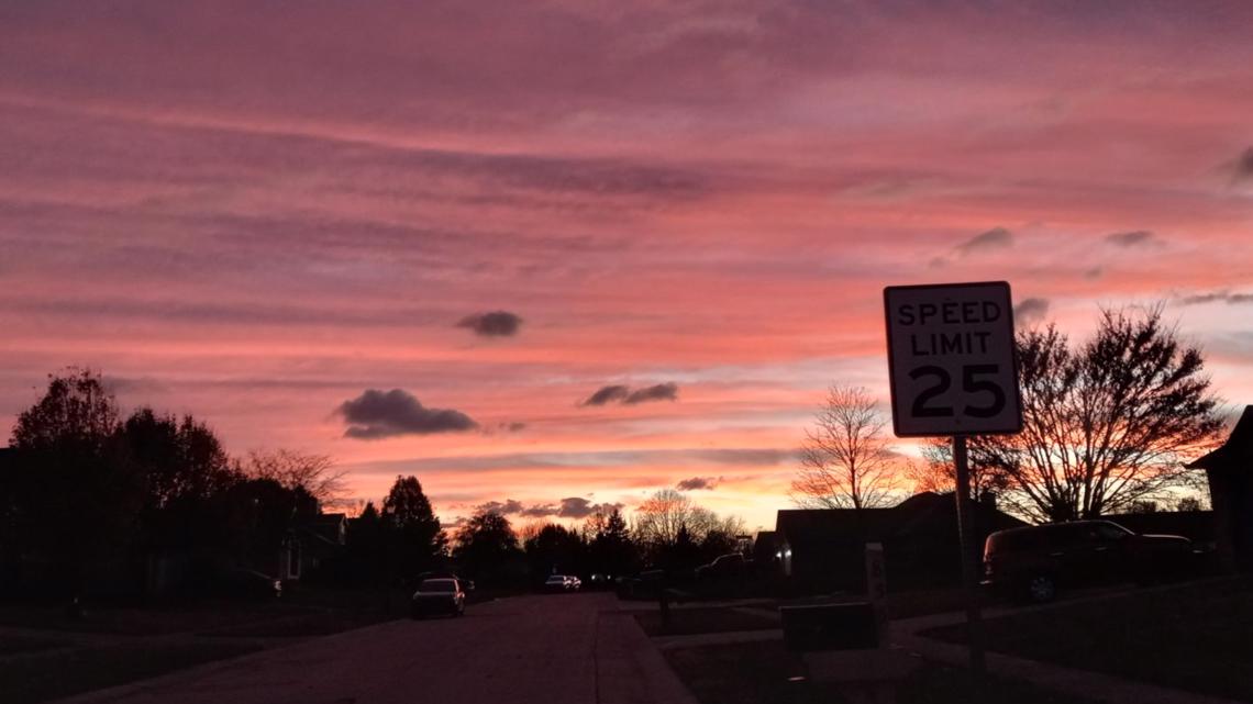 GALLERY: Stunning photos of central Indiana's last 6PM sunset of 2022 ...