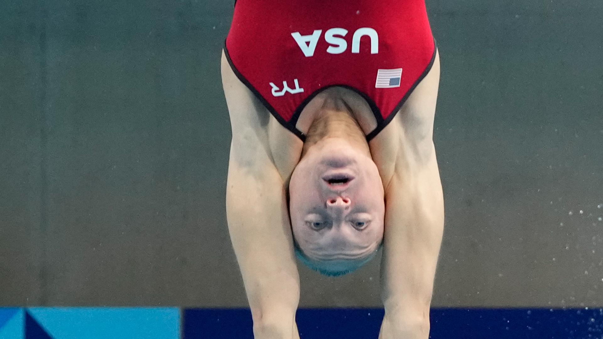 Sarah Bacon eliminated in diving at Paris Olympics | wthr.com