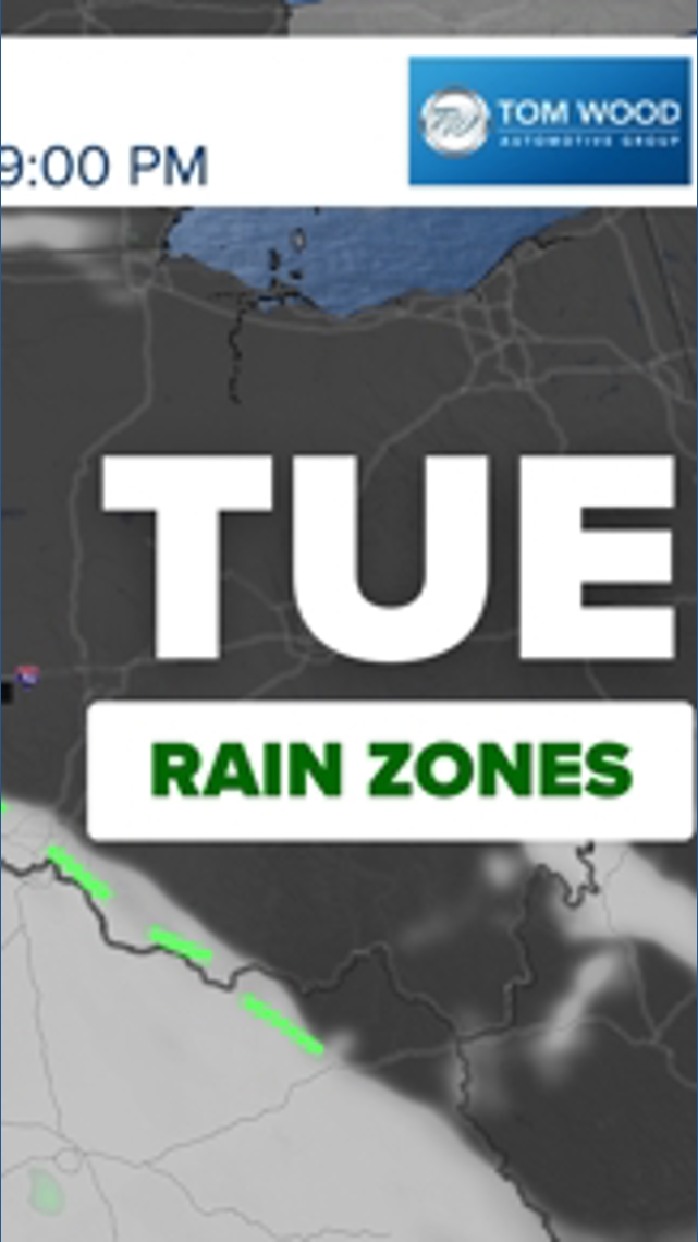 Tracking incoming rain showers across Indiana: rain zones | 13Weather ...