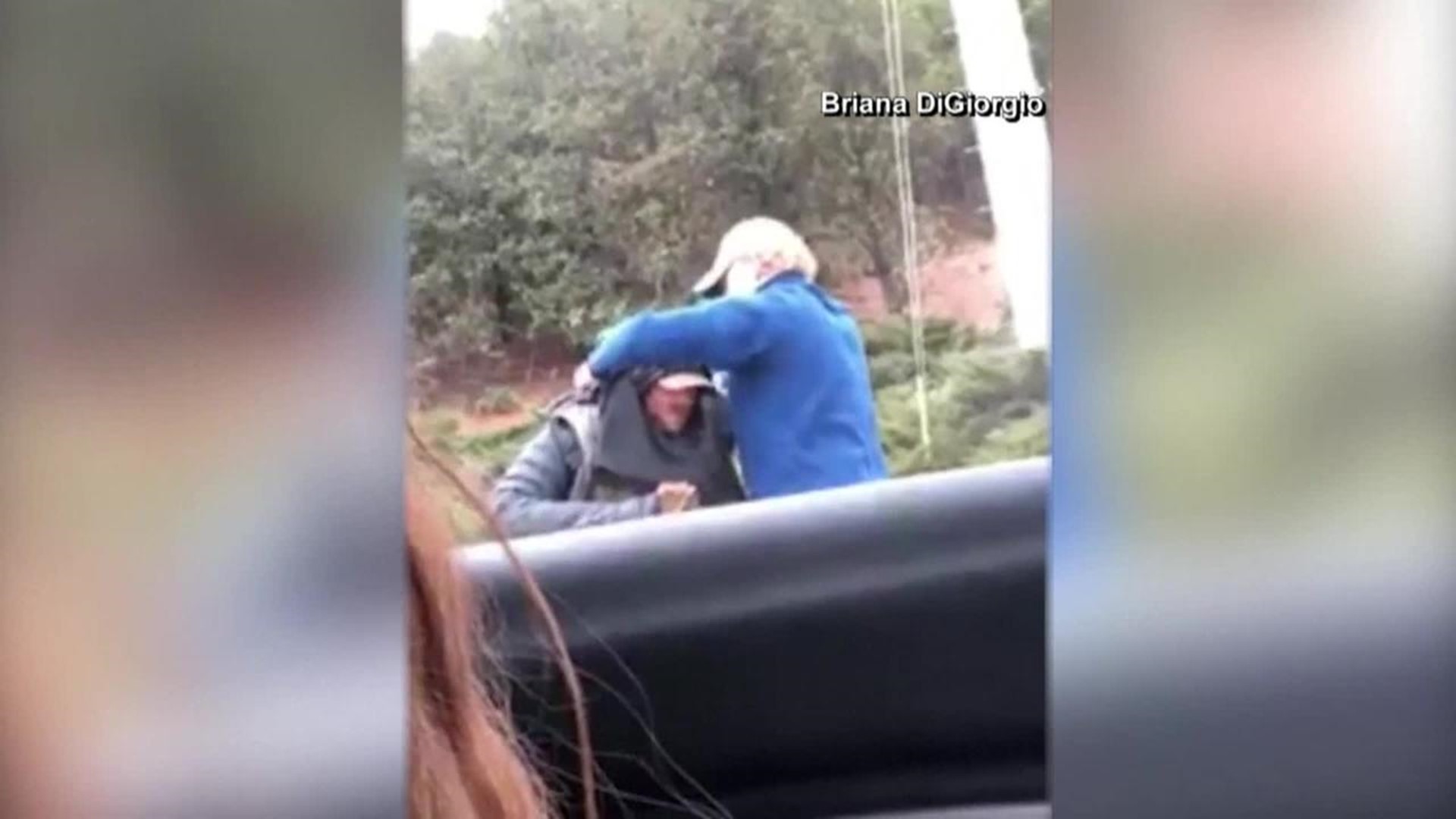 Man gives coat, hug to homeless man on cold Alabama night | wthr.com