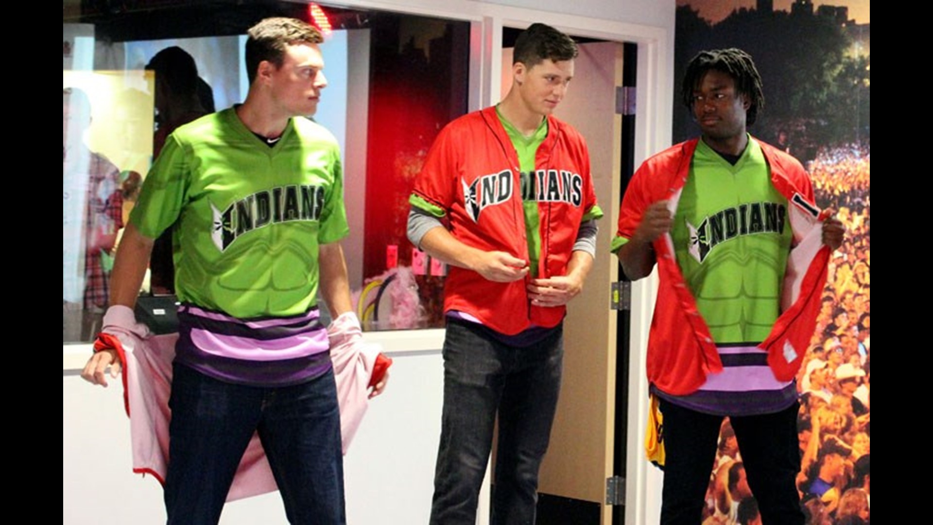 Indianapolis Indians unveil new specialty jersey at Riley Hospital for ...