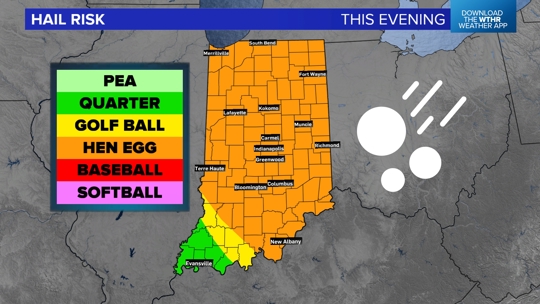 Tracking rotating strong storms across Indiana this evening | wthr.com