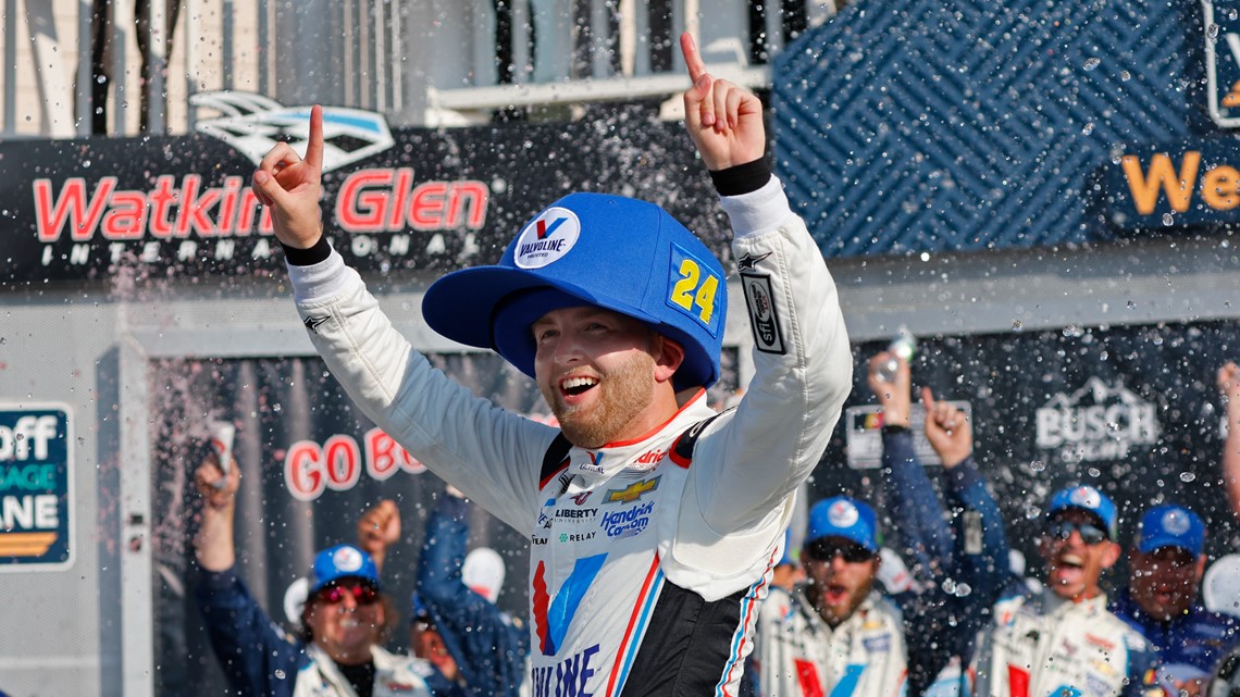 William Byron wins NASCAR race at Watkins Glen | wthr.com