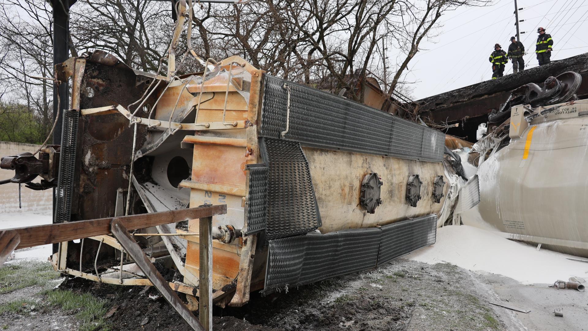 Southeastern Ave. reopens after Indianapolis train derailment | wthr.com