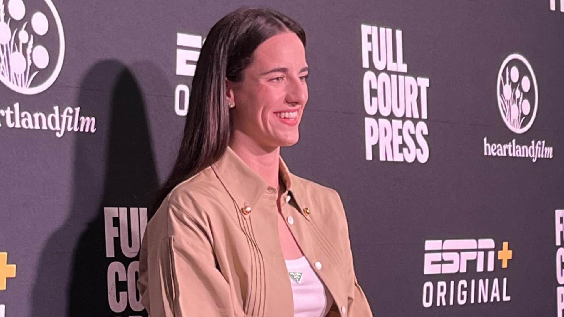 Manning, Clark hit red carpet for 'Full Court Press' premiere | wthr.com