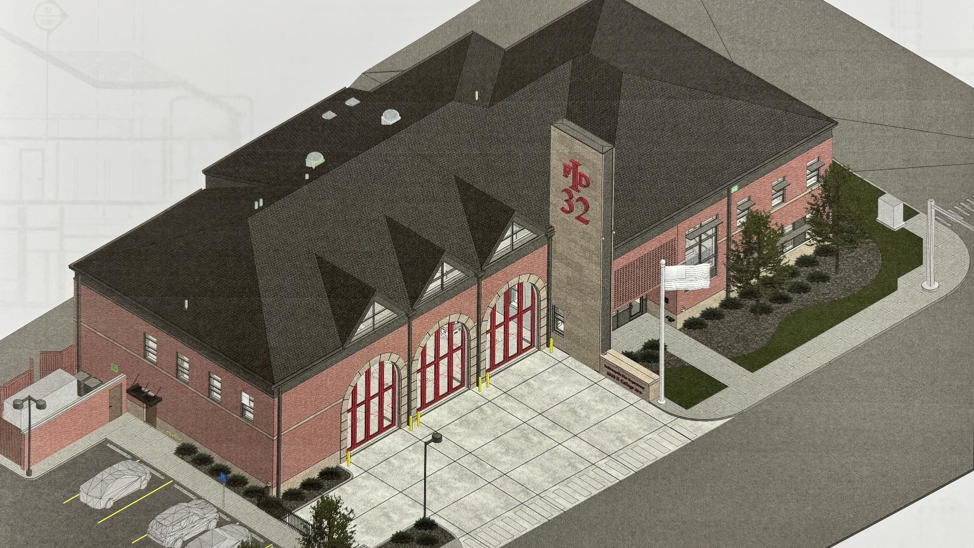 IFD holds groundbreaking for new College Avenue station | wthr.com