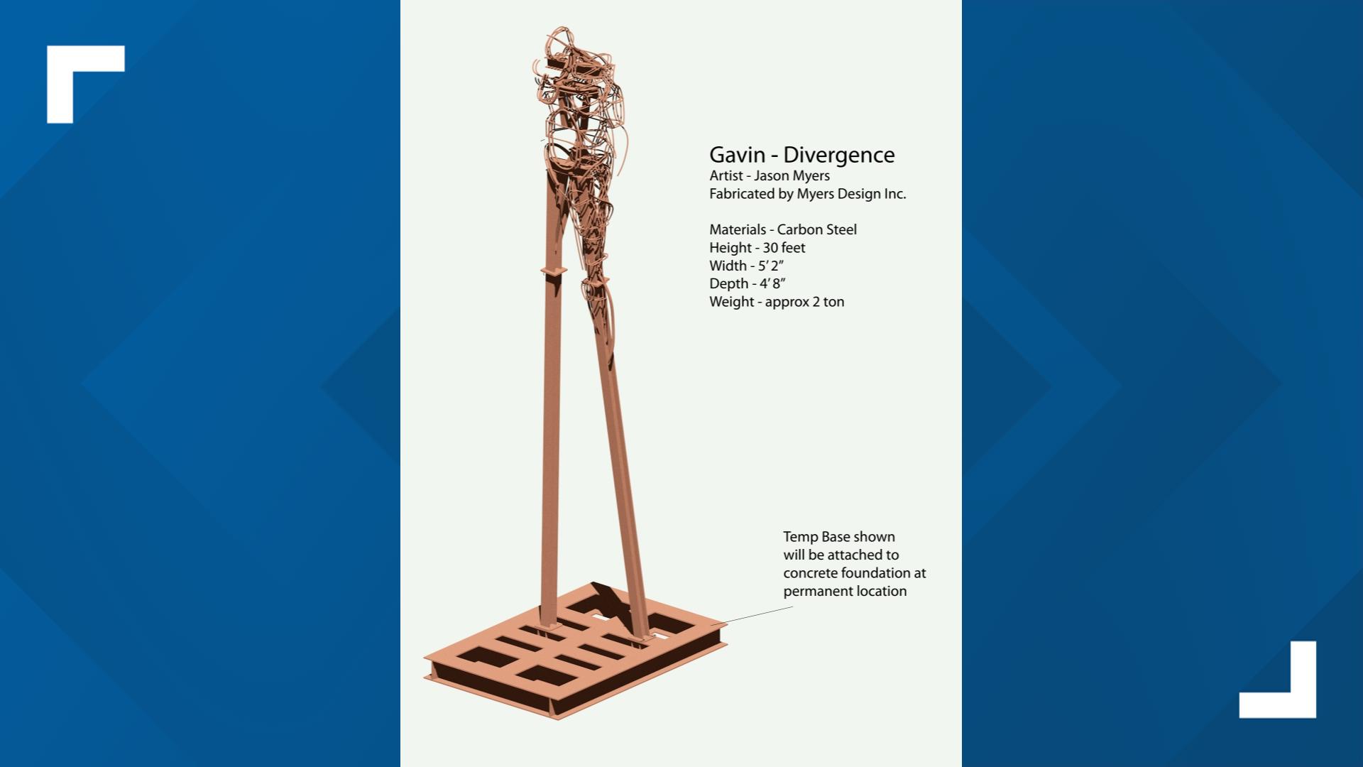 30-foot-tall sculpture moves closer to installation in Broad Ripple ...
