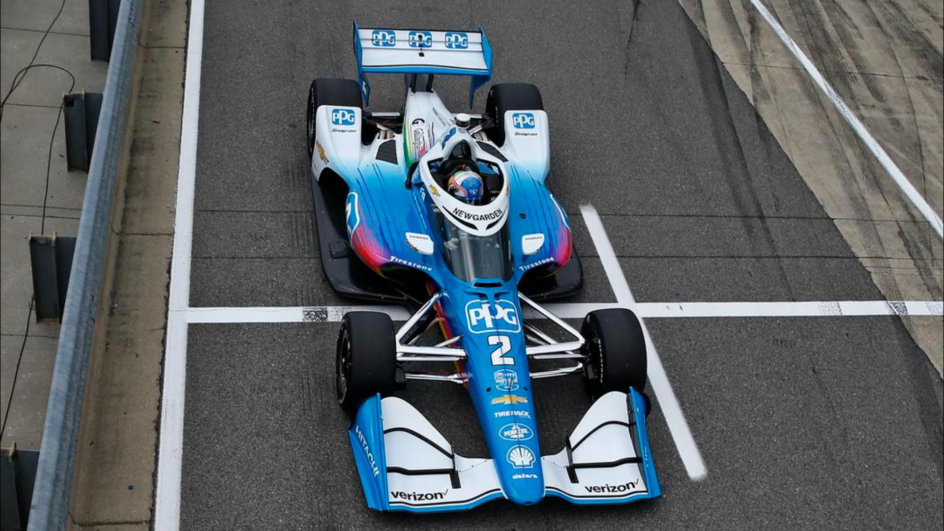 Scott McLaughlin wins IndyCar race at Barber | wthr.com