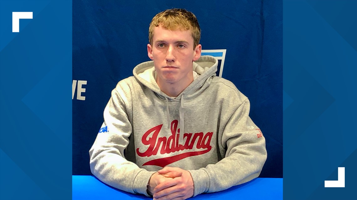 Carson Tyler wins 2nd diving title | wthr.com