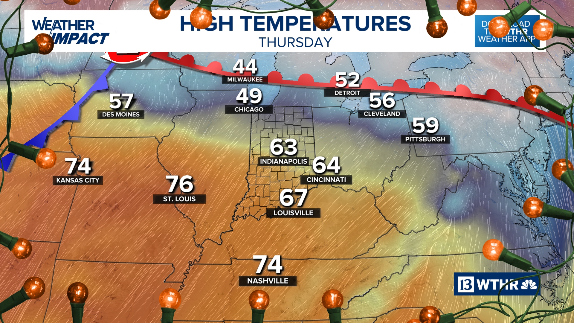 Holiday week aiming for near-record warmth | 13Weather Blog | wthr.com