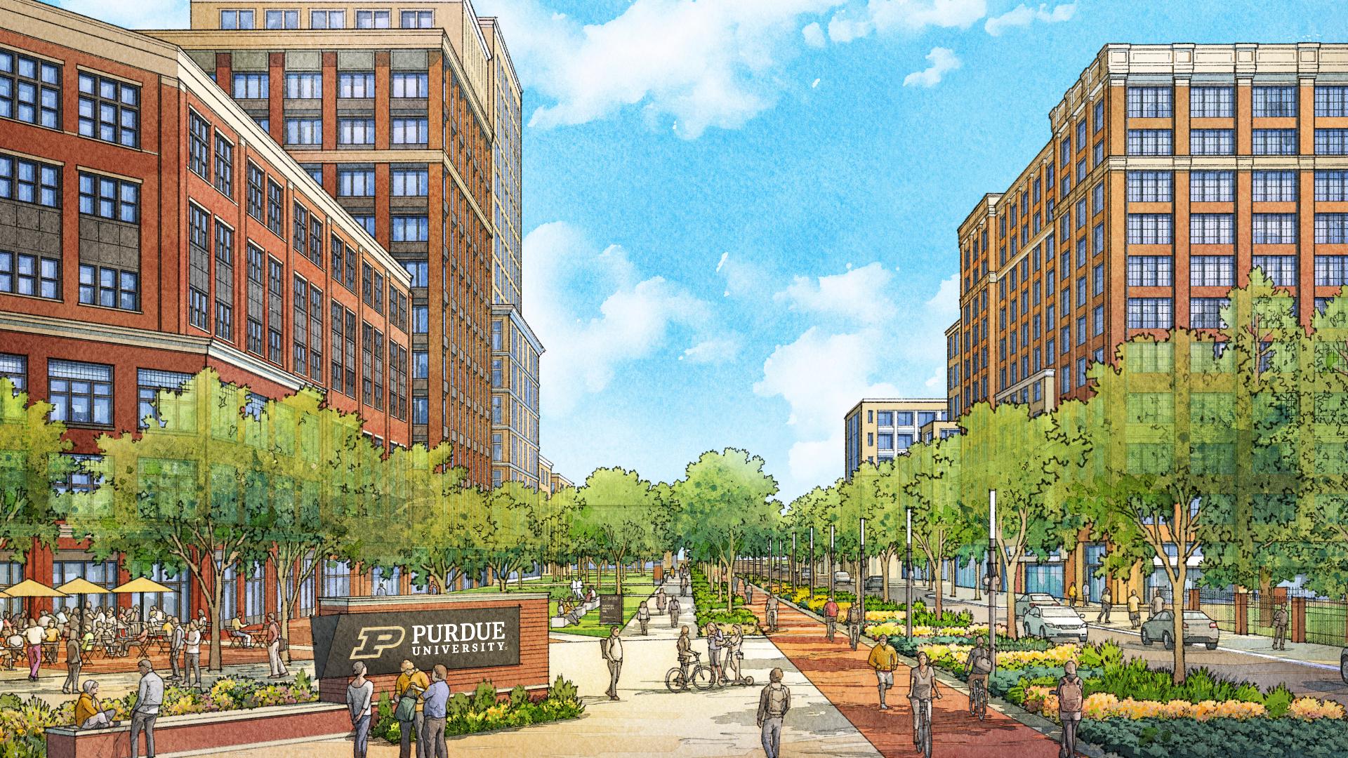 Purdue reveals 50-year expansion plan for Indianapolis campus | wthr.com