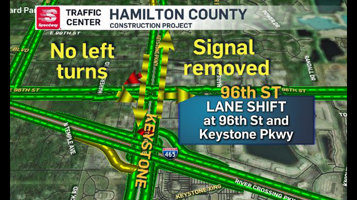 Changes coming at 96th St. and Keystone | wthr.com