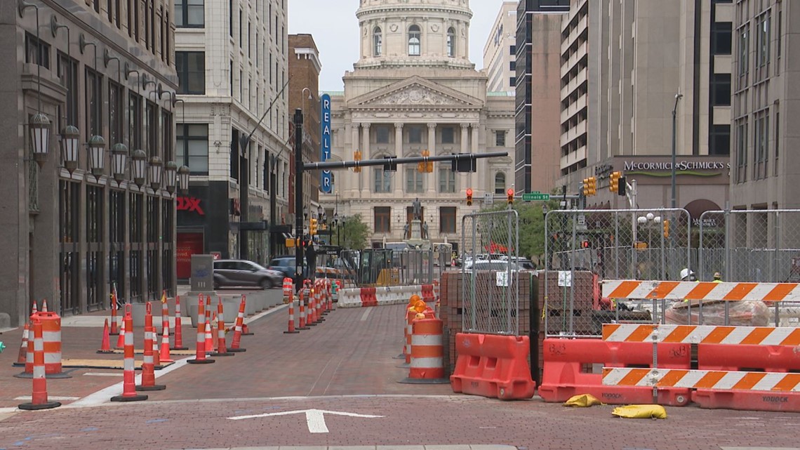 Indy leaders highlight West Market Street reconstruction | wthr.com