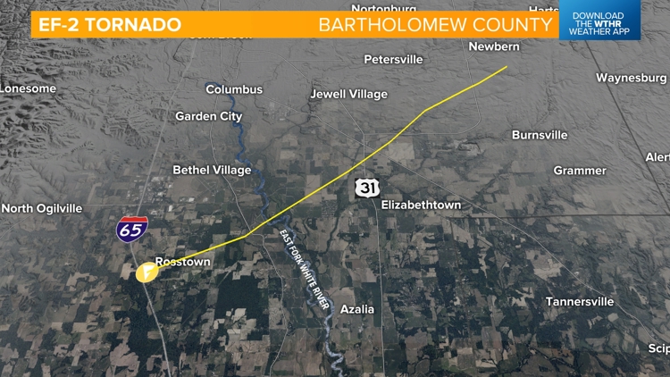 Complete list of the 14 Indiana tornadoes so far in 2025 | wthr.com