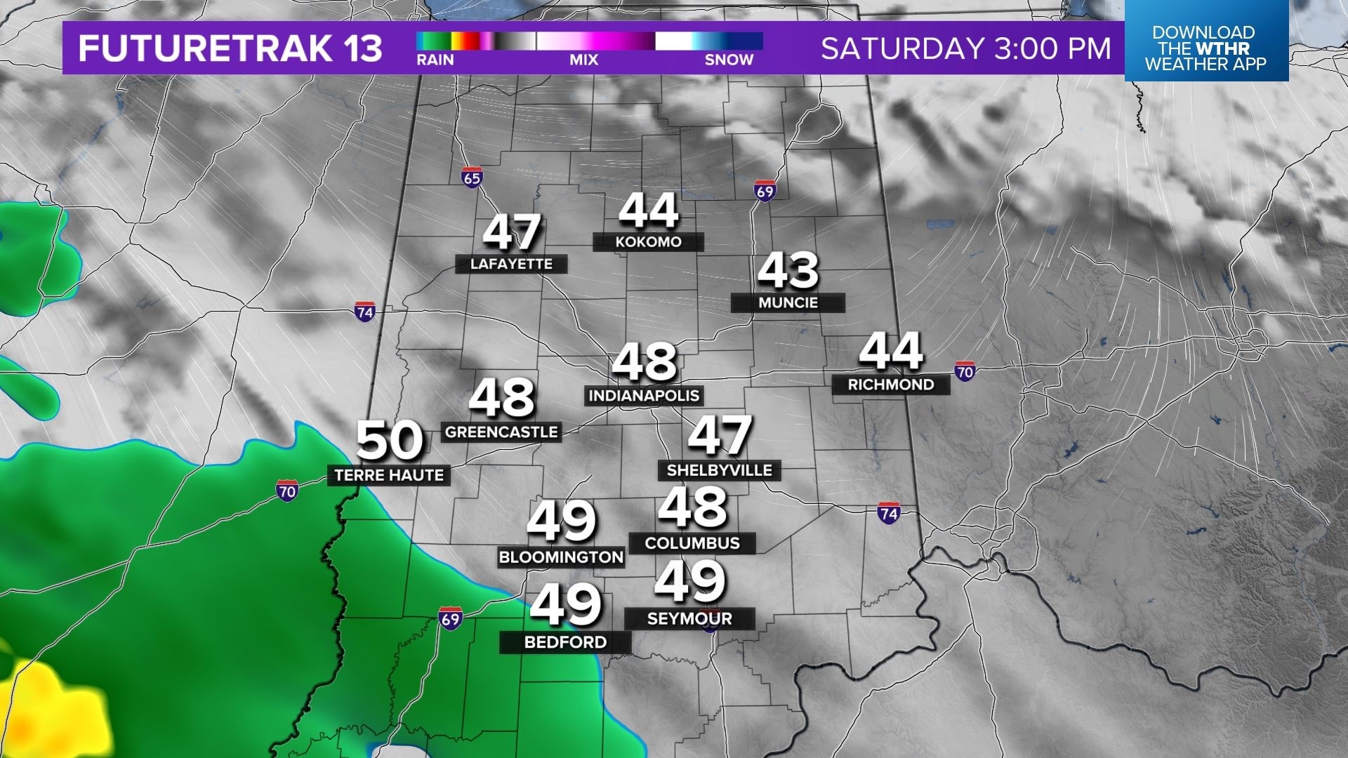 Snow for some this weekend | wthr.com