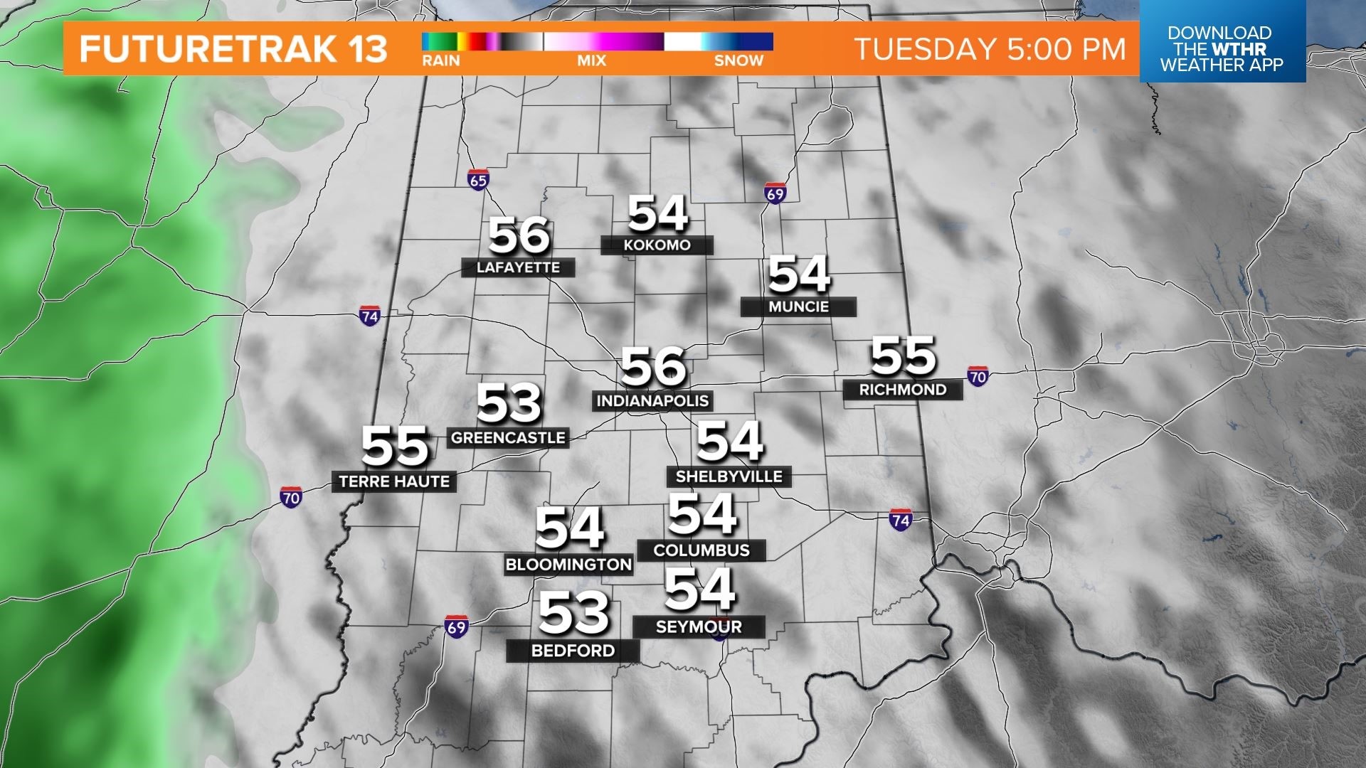 WTHR Live Doppler 13 Weather Blog: Warmer, wet week ahead | wthr.com