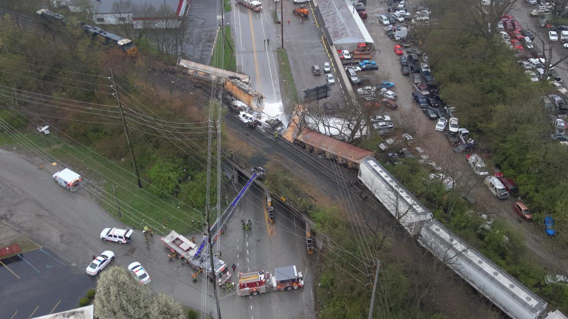 Southeastern Ave. reopens after Indianapolis train derailment | wthr.com