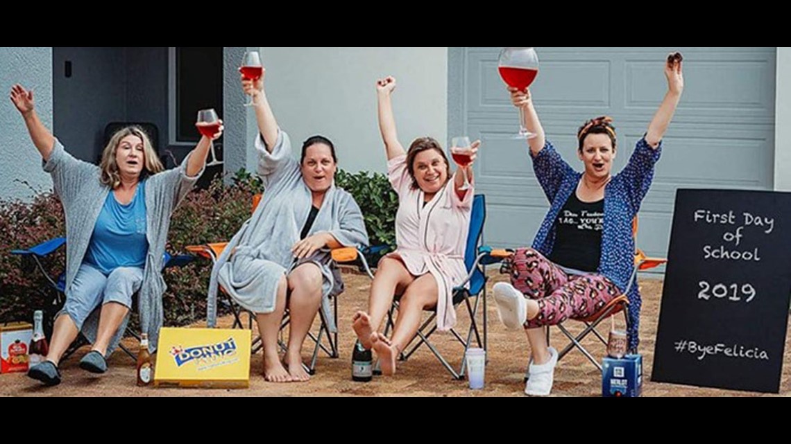 Florida moms celebrate back-to-school with hilarious photos | wthr.com