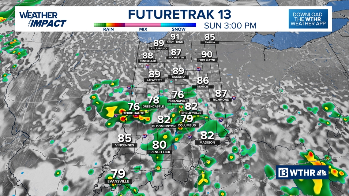 Relief from muggy air may trigger severe storms | 13Weather Blog | wthr.com