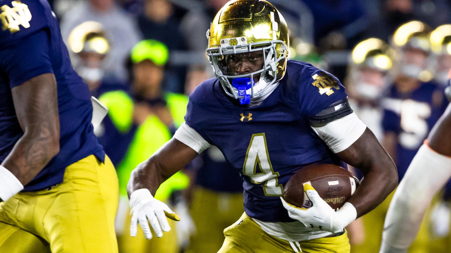 Jeremiyah Love overcomes injury and illness to propel Notre Dame into 1st Sugar Bowl since 2007 ...