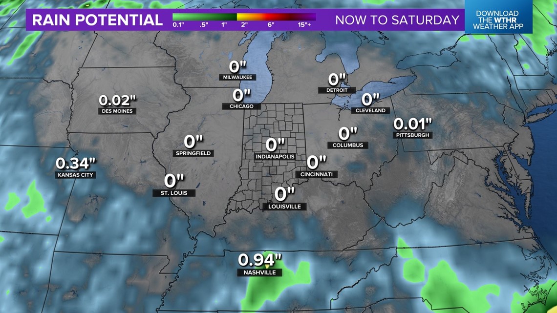 Streak of sunshine into late-week | WTHR Weather Blog | wthr.com