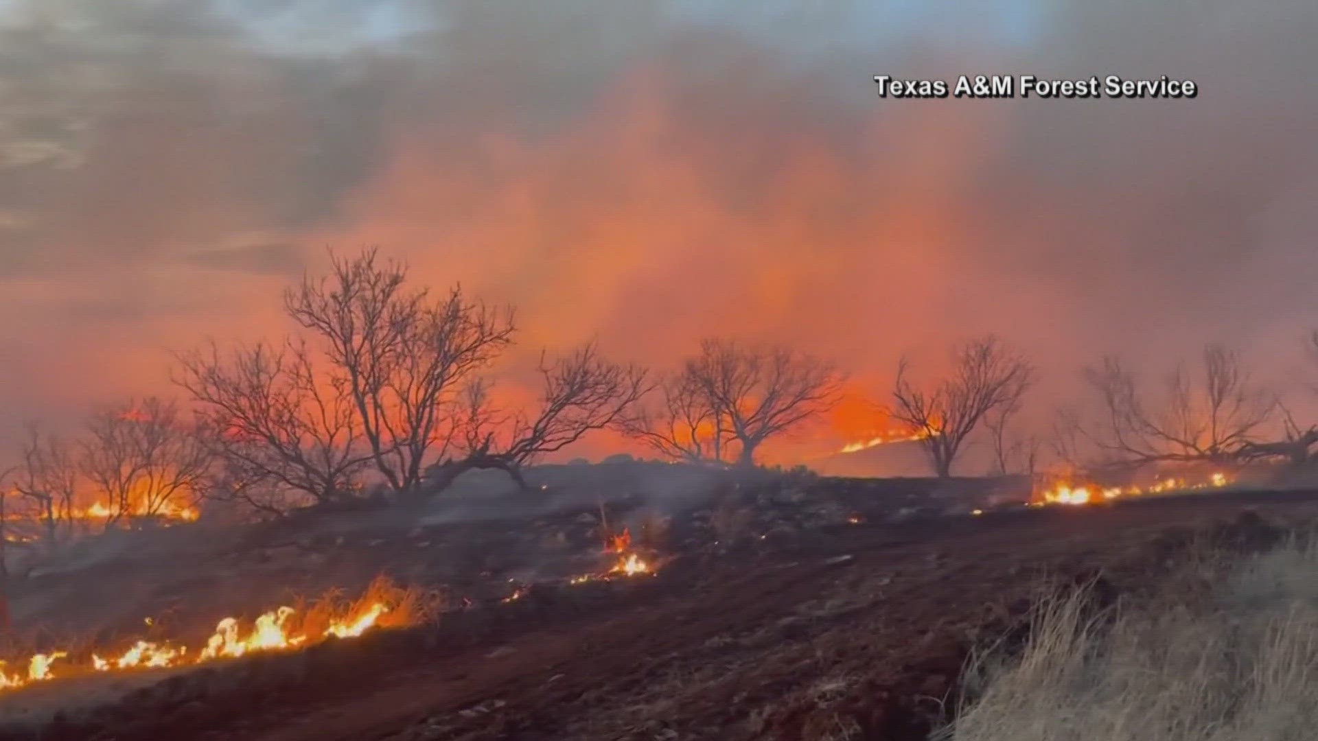Wildfires threaten nuclear weapons facility in Texas | wthr.com