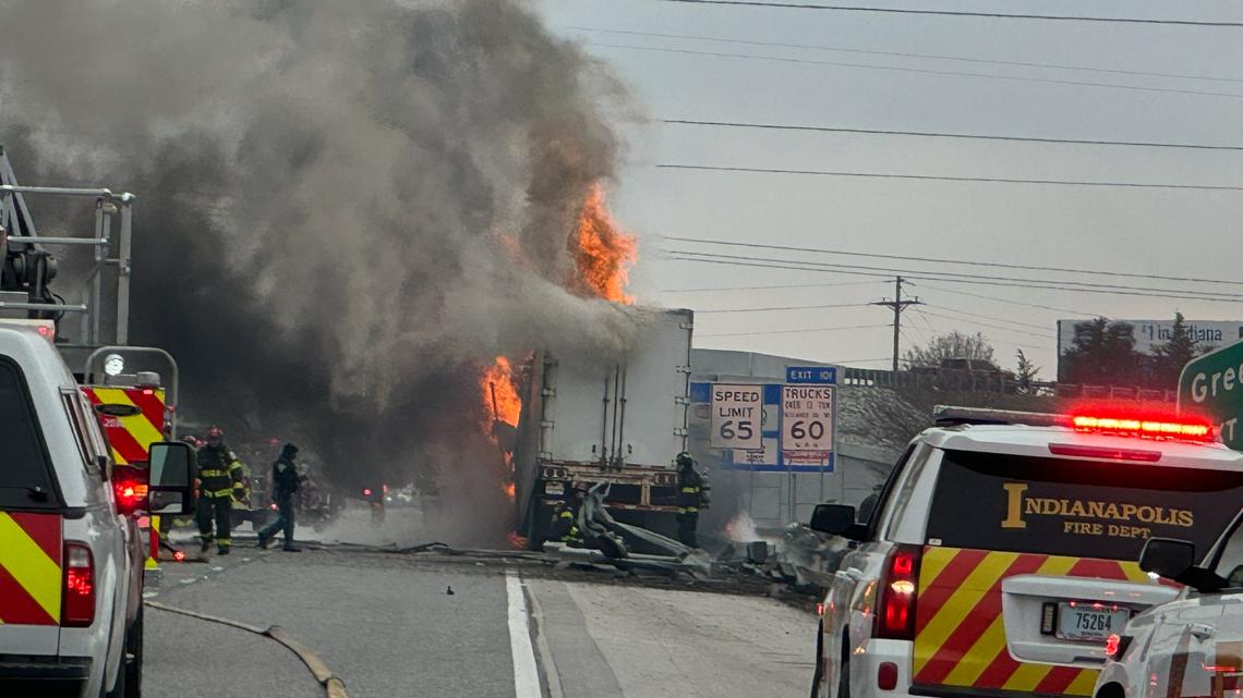 ISP: SB I-65 closed near Southport Road following fatal semi crash and ...