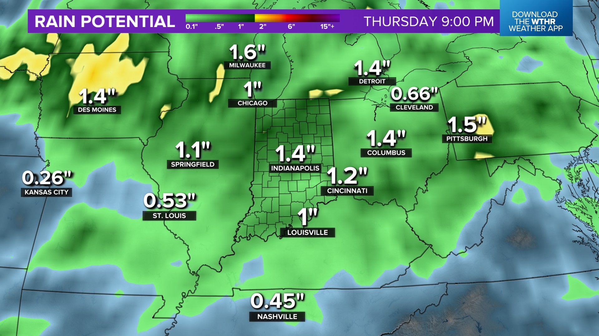 Mid-April may bring more rain and severe storms to Indiana | wthr.com