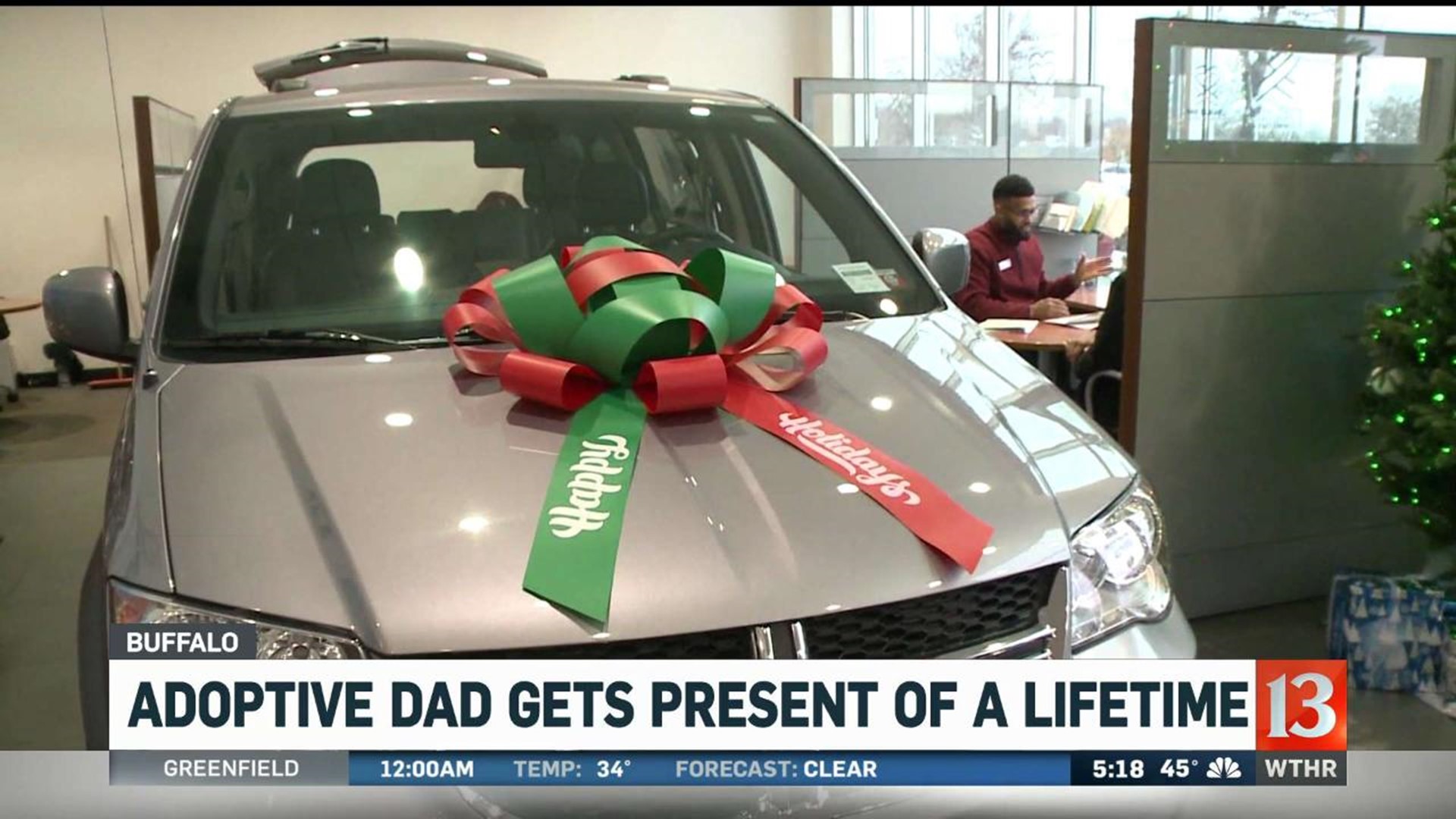 Adoptive dad gets present of a lifetime | wthr.com