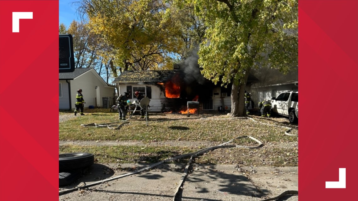 2 adults, 7 children displaced by east side house fire | wthr.com