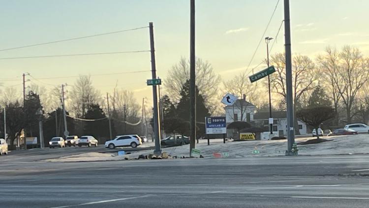State Road 67 closed at Camby Road due to downed traffic lights | wthr.com